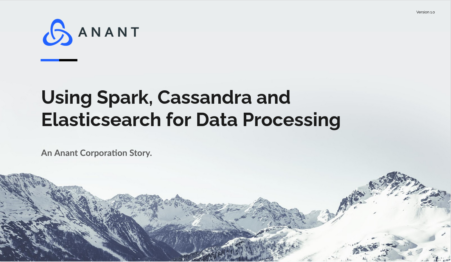 Spark Cassandra and Elasticsearch for Data Engineering